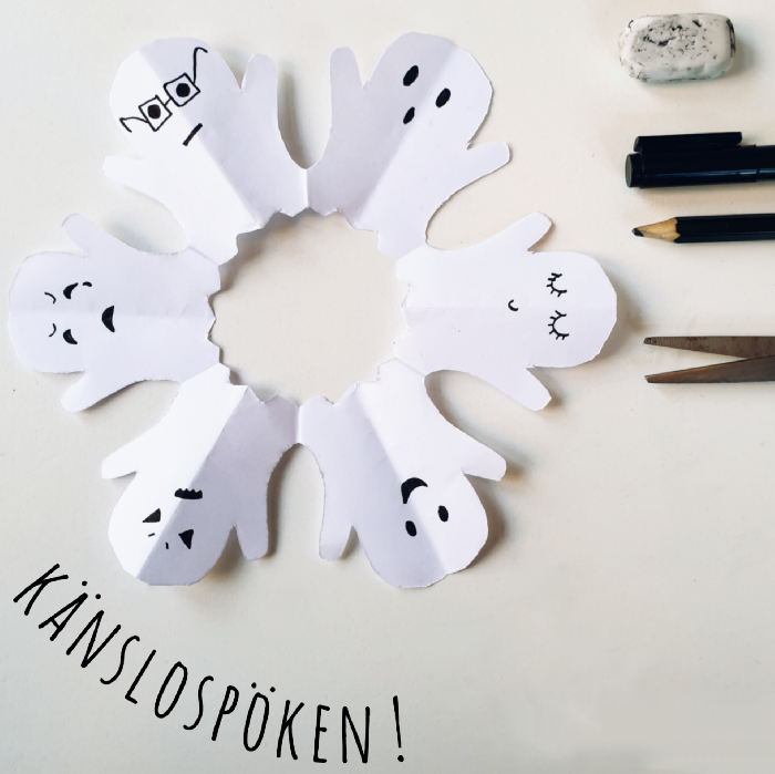 Klipp och vik spöken