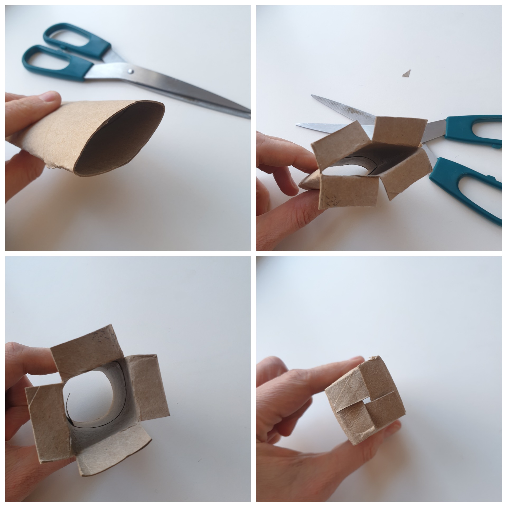 4 enkla påskpyssel med toarullar – återbruk för barn